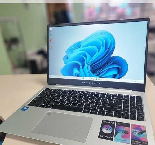 15.6" Machcreator Genesis N15, Core i5, RAM 16 ГБ, 512 ГБ, Intel UHD Graphics