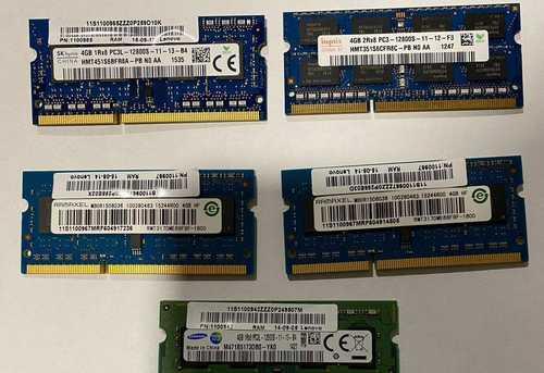 Оперативная память ddr3 4 gb sodimm