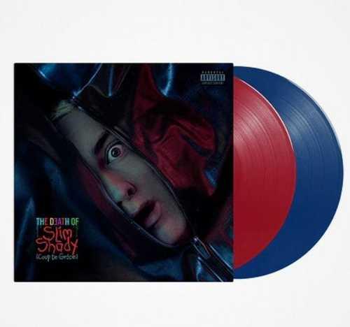 Eminem - The Death Of Slim Shady Red & Blue Opaque