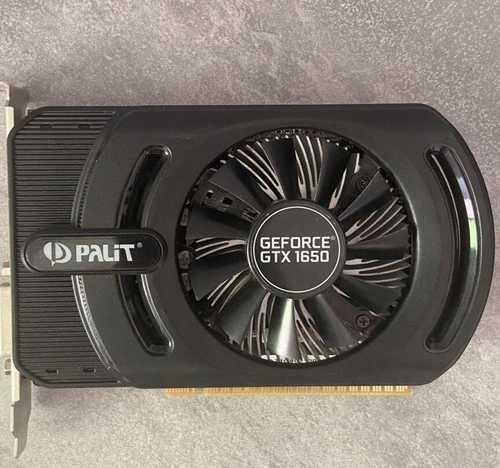 Видеокарта palit gtx 1650