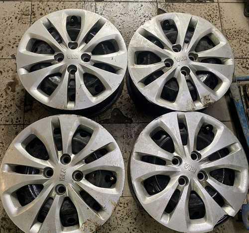 Оригинальные диски R15 4x100 kia Rio штампы