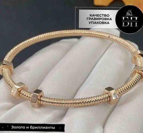 Браслет Cartier Ecrou из розового золота