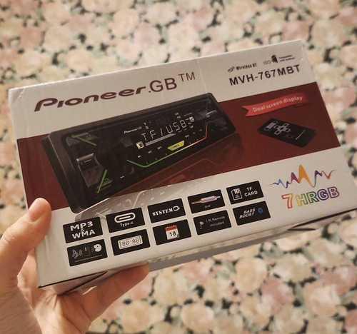 Автомагнитола pioneer mvh -767mbt