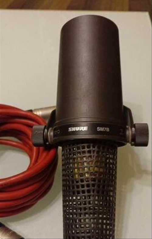 Микрофон - профессиональный, студийный shure SM7B