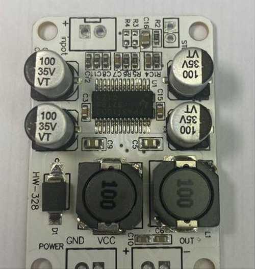 Усилитель мощности звука 1x30 Вт tpa3110d2