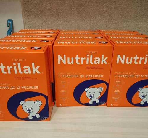 Детская смесь Nutrilak до 12 месяцев 400гр