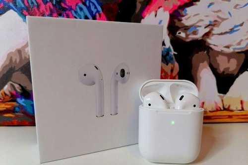 Беспроводные наушники Apple AirPods 2 Lux