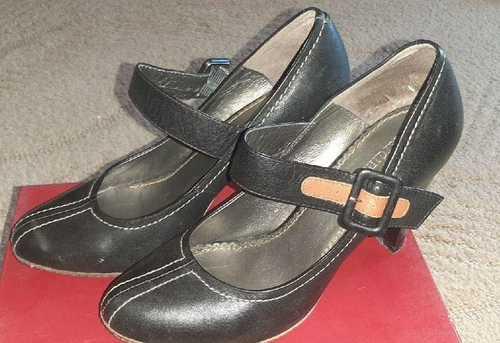 Туфли женские черные 38 размер, Cardinali