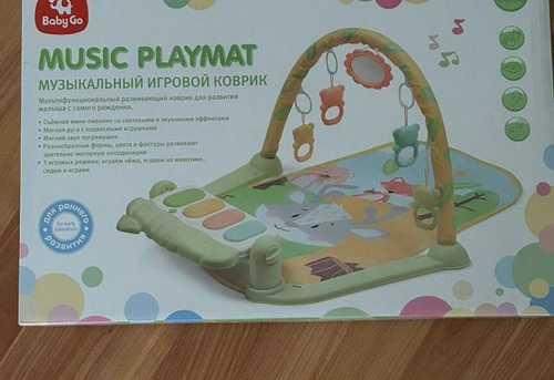 Детский игровой музыкальный коврик