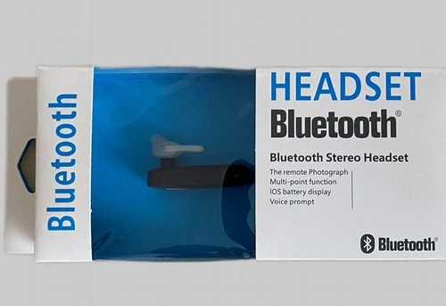 Headset Bluetooth стерео гарнитура в ухо к телефон