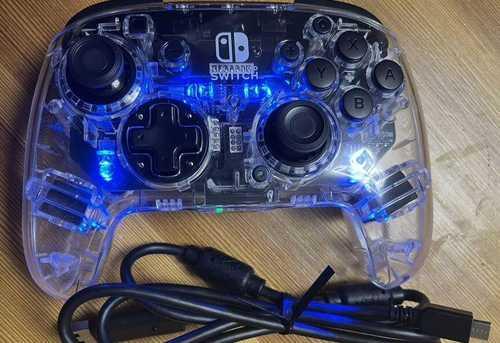 Pro Controller Nintendo switch pdp прозрачный