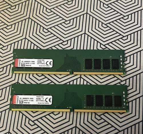 Оперативная память ddr4 kingston 16 gb