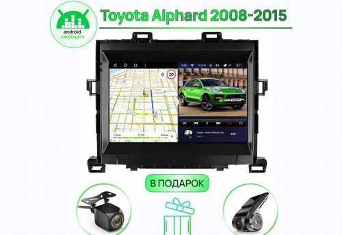 Магнитола 4.32 Toyota Alphard Андроид
