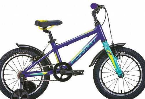Велосипед 16д. format Kids, фиолетовый
