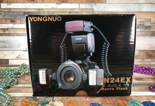 Биполярная макровспышка Yongnuo YN24EX Macro TTL