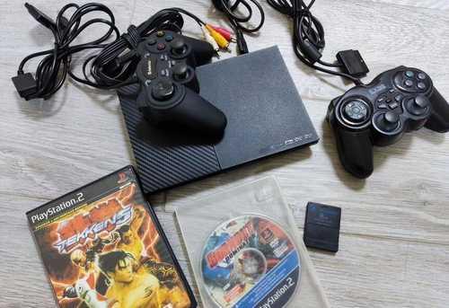 PS2 slim чипованная (90008)