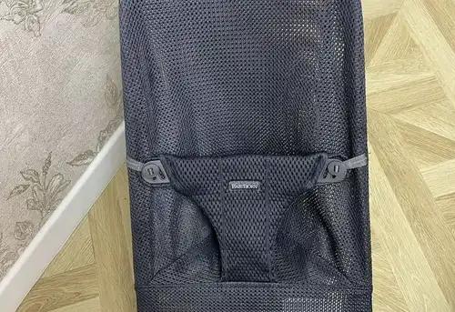 Кресло-шезлонг BabyBjorn Bliss Mesh антрацитовый