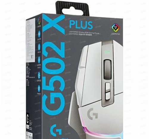 Мышь беспроводная Logitech G502 X Plus White