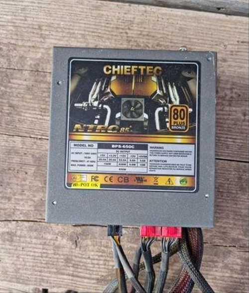 Блок питания Chieftec bps 650c 650w