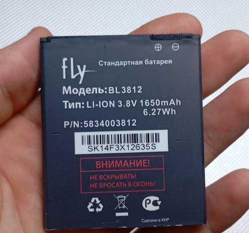 Fly IQ4416 Era Life 5. Аккумулятор. BL3812