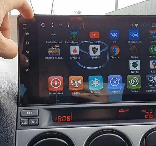 Магнитола Mazda 6 gg Android IPS