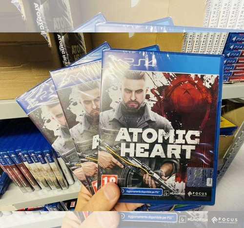 Atomic heart ps4 диск