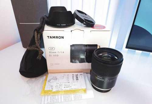 Tamron 35mm 1.4 SP Canon