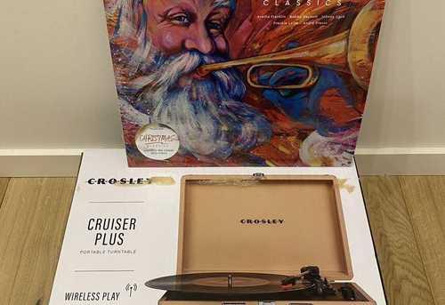 Виниловый проигрыватель crosley cruiser plus