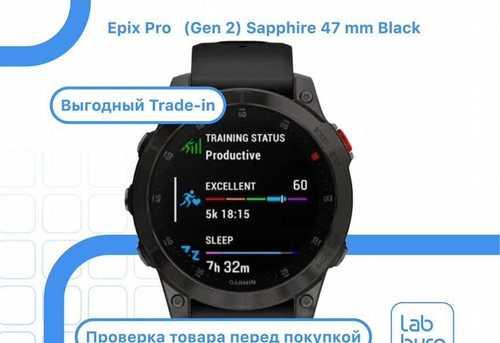 Epix Pro (Gen 2) Sapphire 47 mm Black