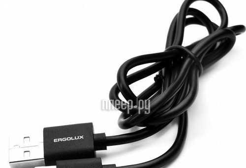 Ergolux Промо USB - Type-C 2А 1m Black ELX-CDC
