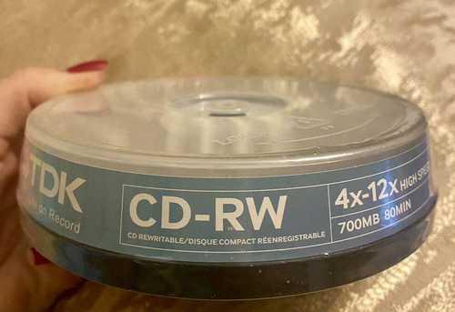 Диски CD-RW TDK