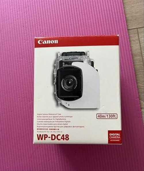 Новый подводный бокс для камеры Canon WP-DC48