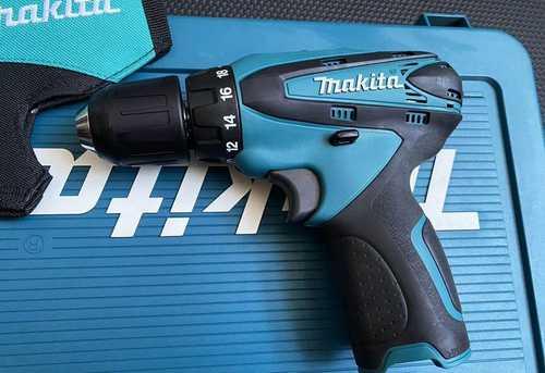 Аккумуляторная дрель-шуруповерт Makita DF330dwle