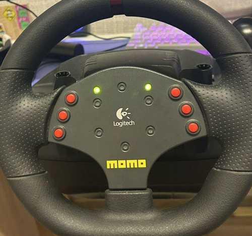 Руль logitech momo racing 900 градусов