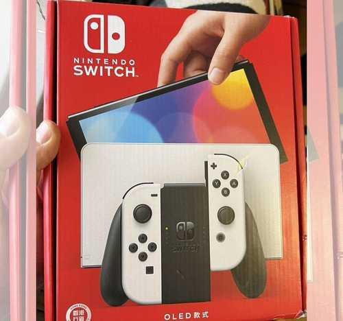 Nintendo switch oled прошитая 128GB