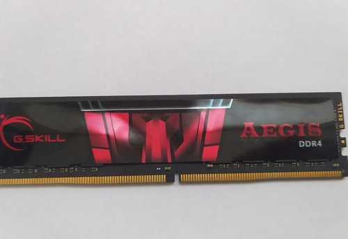 Оперативная память G.skill Aegis 8GB DDR4 3200Mhz