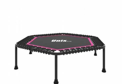 Батут unix Line fitness Lite Pink (130 cm)