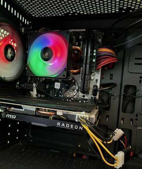 Игровой пк ryzen 5 rx5500xt 16 gb