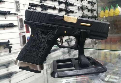 Пистолет WE Glock 19 Force Custom T5 (GP660-19-BG)