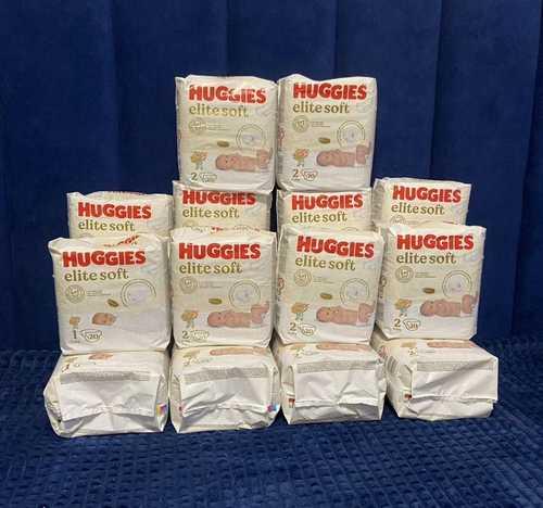 Подгузники huggies elite soft 2