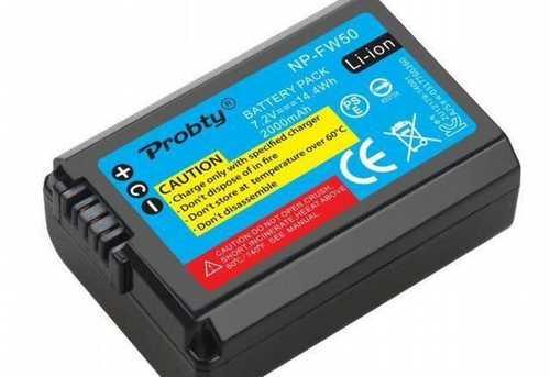 Аккумулятор Probty 2000mAh NP-FW50