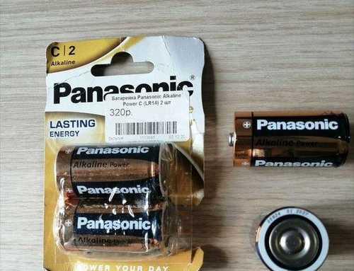 Батарейка Lr14 Panasonic Alkaline Power C