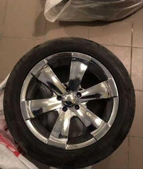 Комплект летних колёс Toyo r18 245х50 диски MKW