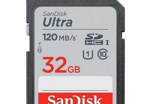 Sandisk ultra sdhc UHS -1 32 GB speep 120 MB/ S