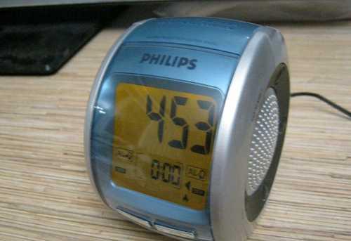 Philips AJ3600/00C часы с проекцией времени, радио