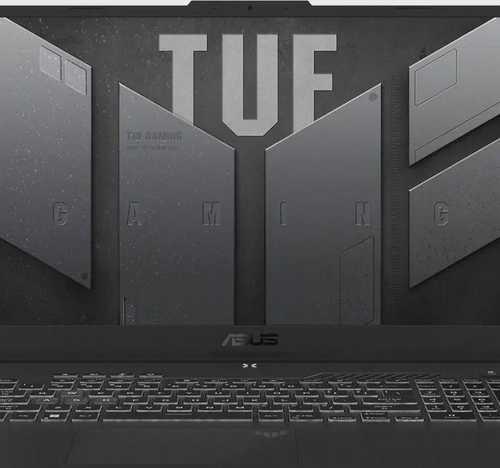 Ноутбук Asus TUF Gaming A17 FA707NV-HX064 Ryzen 5 7535HS 16Gb SSD1Tb nvidia GeForce RTX4060 8Gb 17.3