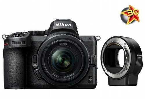 Nikon Z5 Kit 24-50 f/4-6.3 + FTZ адаптер