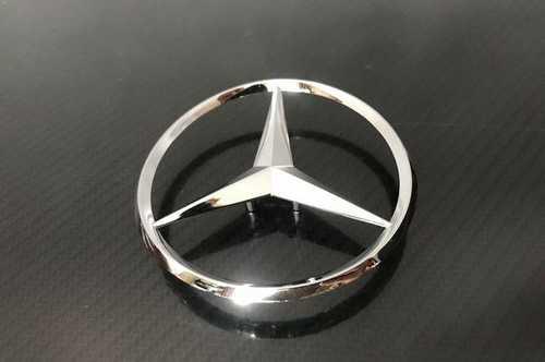 Эмблема на багажник Mercedes W204 80 мм. Оригинал