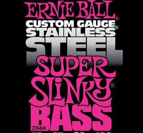 Ernie Ball P02844 Stainless Steel Super Slinky Ко