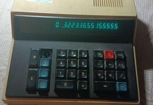 Калькулятор 1983г. Электроника мк-59 от сети 220